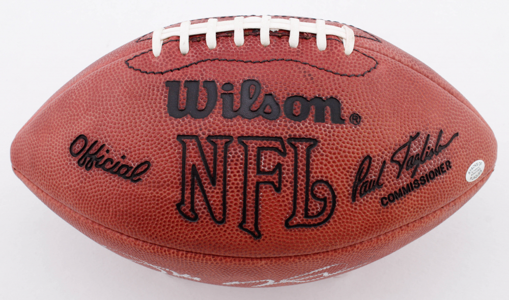 Joe Montana Signed NFL Football (Stacks of Plaques COA) (See ...