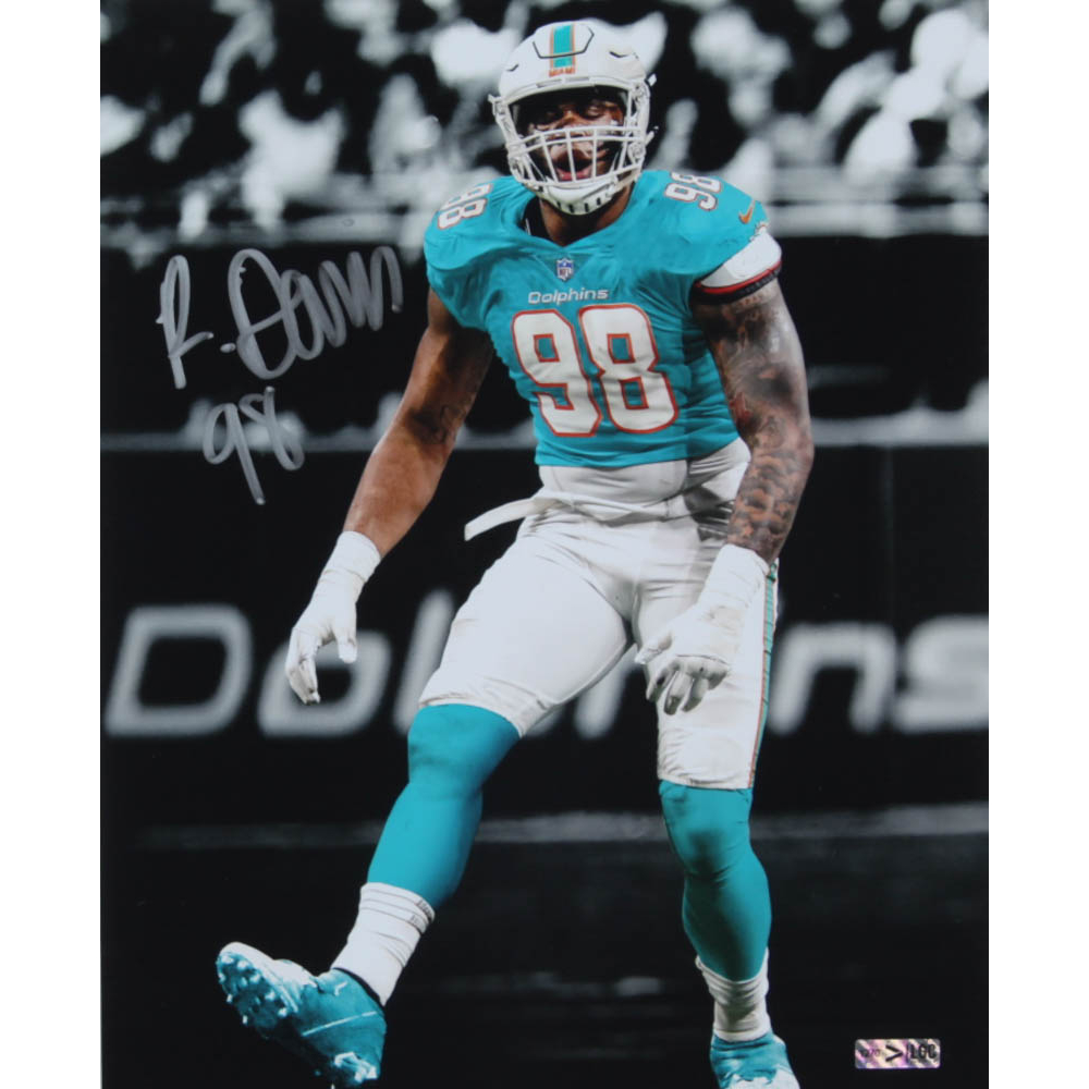 Raekwon Davis Signed Dolphins 8x10 Photo (LGC) | Pristine Auction