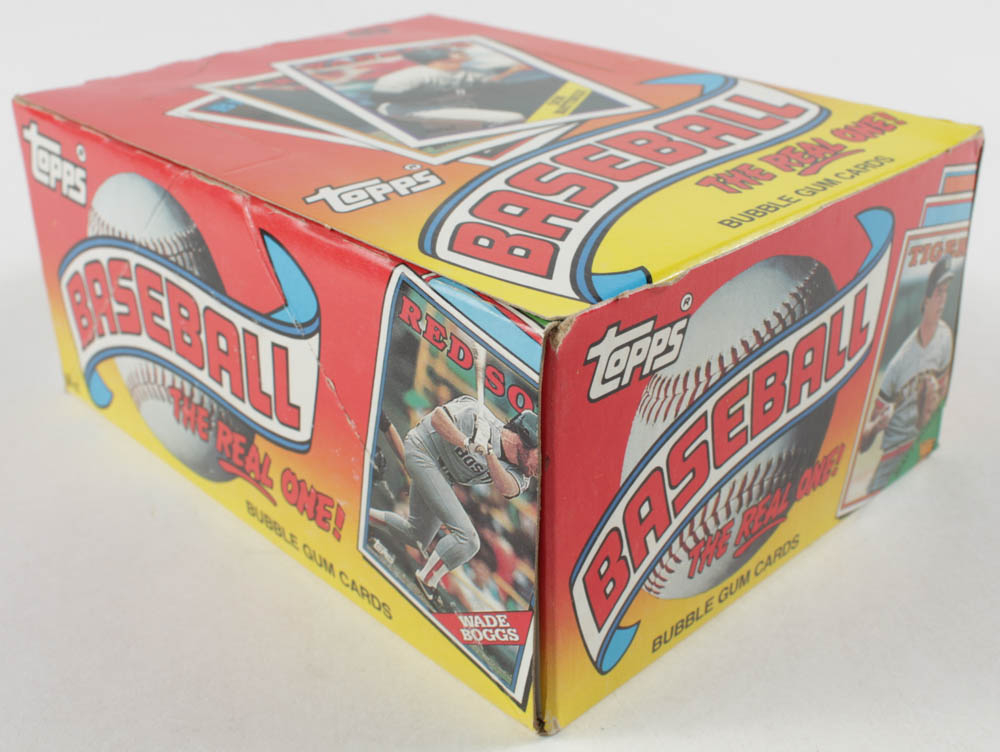 1988 Topps Baseball Wax Box with (36) Packs | Pristine Auction