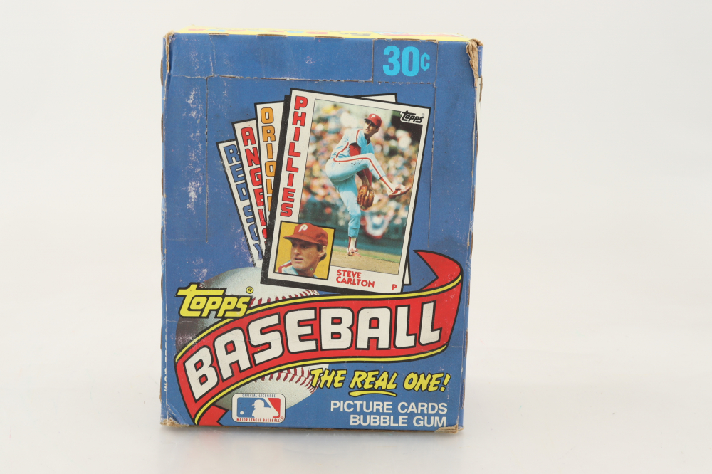 1984 Topps Baseball Wax Box With (36) Packs | Barnebys