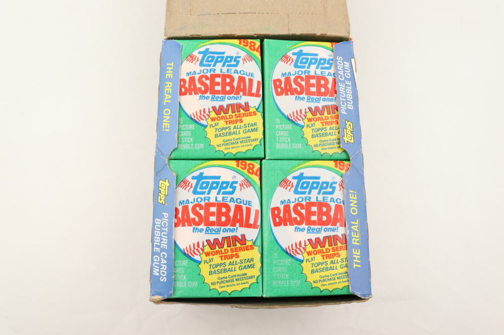 1984 Topps Baseball Wax Box with (36) Packs | Pristine Auction