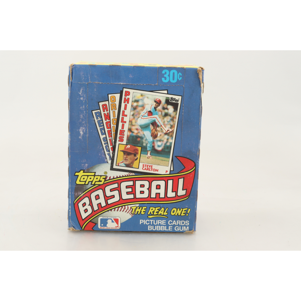 1984 Topps Baseball Wax Box with (36) Packs | Pristine Auction