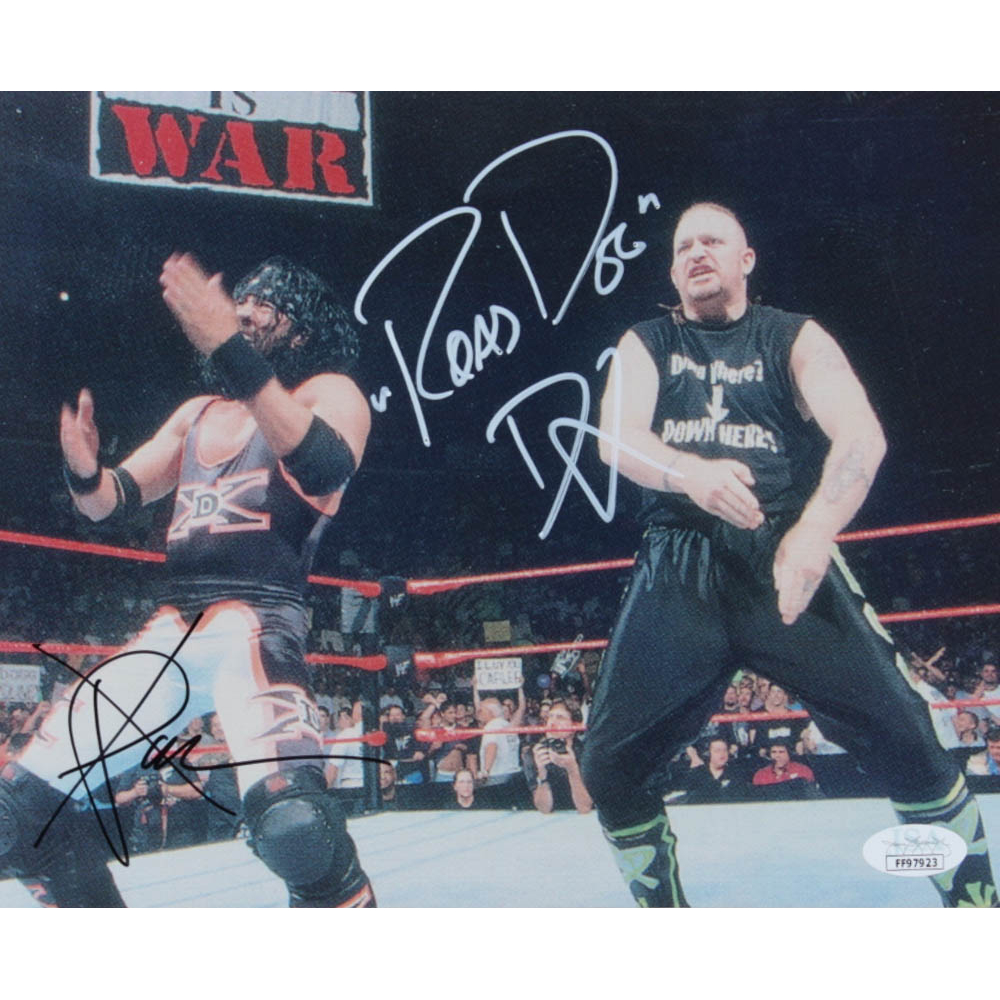 Road Dogg & X-Pac Signed WWE 8x10 Photo Inscribed "Road Dogg" (JSA COA ...