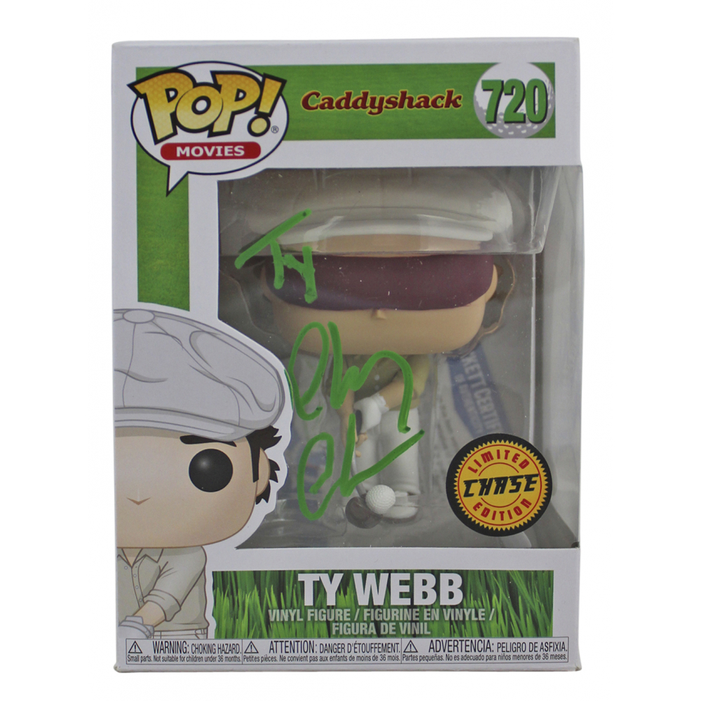 Chevy Chase Signed "Caddyshack" #720 Ty Webb Funko Pop! Vinyl Figure ...