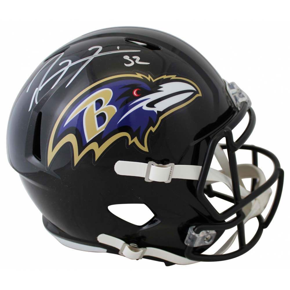 Ray Lewis Signed Ravens Full-Size Speed Helmet (Beckett) | Pristine Auction