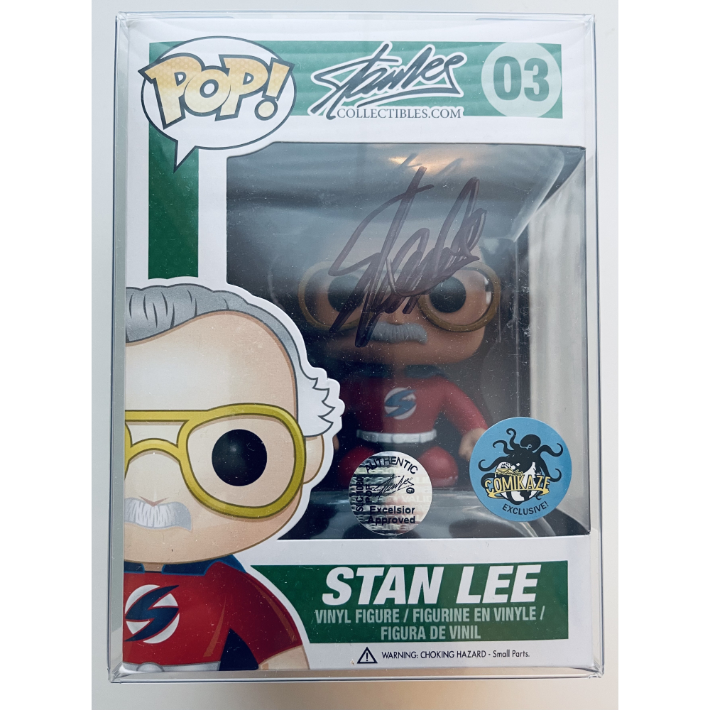 Stan Lee Signed Comikaze Exclusive #03 Funko Pop! Vinyl Figure (Lee COA ...