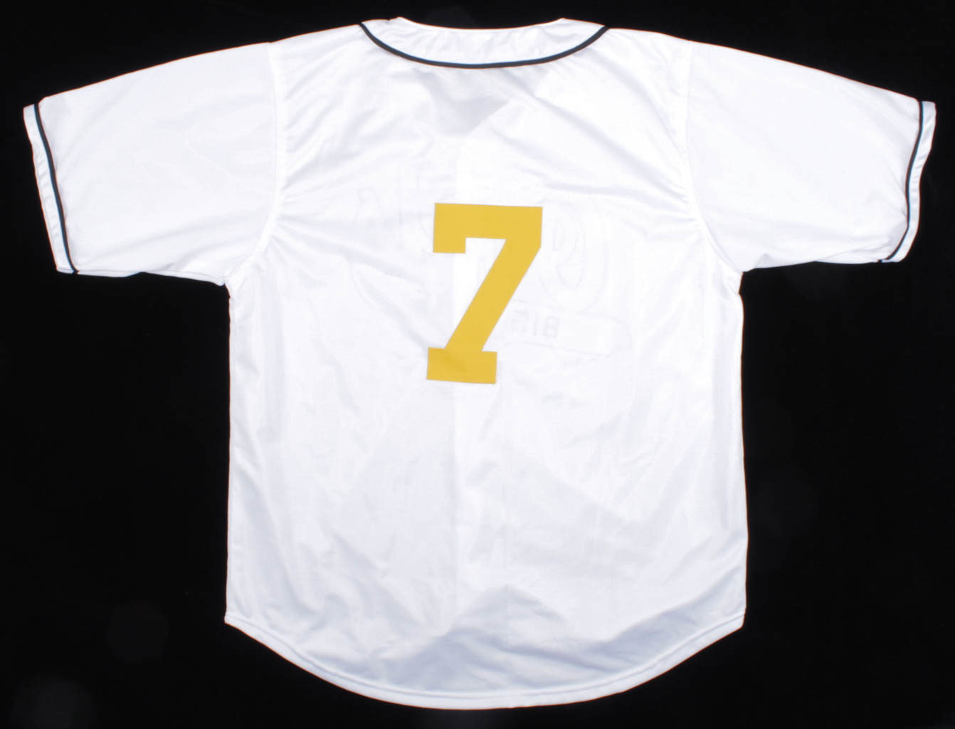 Jim Morris Signed Jersey Inscribed "The Rookie" (Beckett COA ...