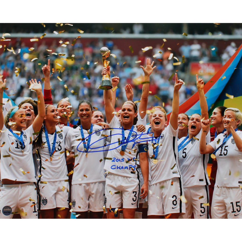 Christie Rampone Signed Team USA 2015 FIFA World Cup Champions 8x10 ...