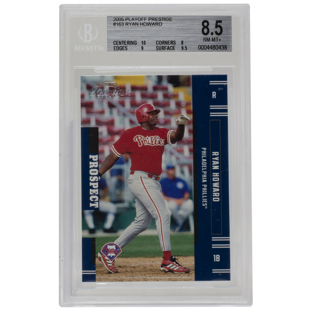 Ryan Howard 2005 Playoff Prestige #163 (BGS 8.5) | Pristine Auction