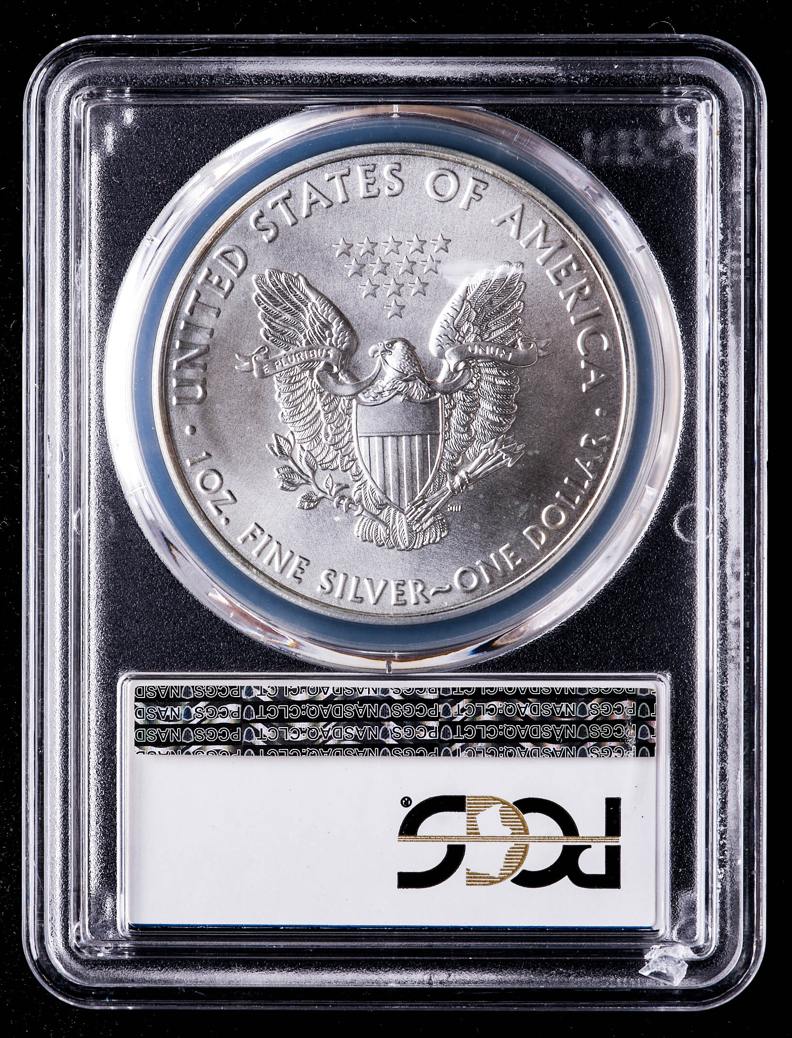 2016-W American Silver Eagle $1 One Dollar Coin - First Strike, 30th Anniversary (PCGS MS70 ...