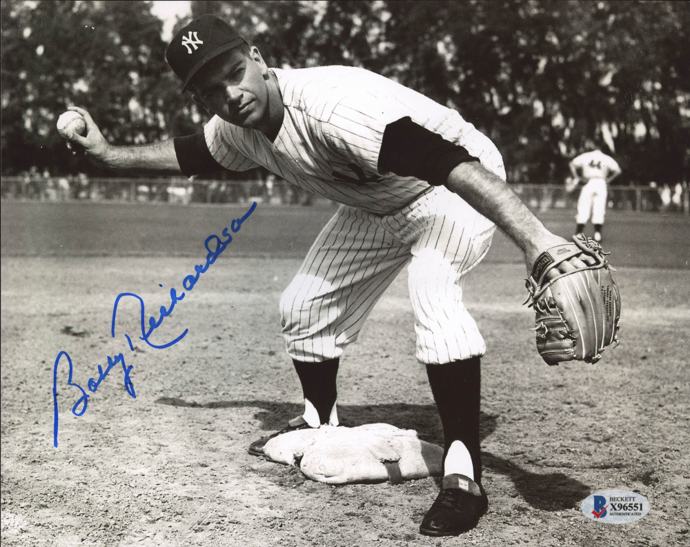 Bobby Richardson Signed Yankees 8x10 Photo (Beckett COA) | Pristine Auction