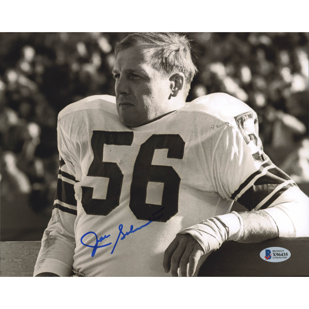 Joe Schmidt Signed Lions 8x10 Photo (Beckett COA) | Pristine Auction