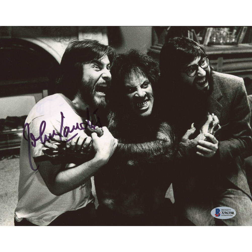 John Landis Signed "An American Werewolf In London" 8x10 Photo (Beckett ...
