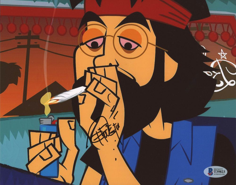 Tommy Chong Signed "Cheech & Chong's Animated Movie!" 8x10 Photo ...