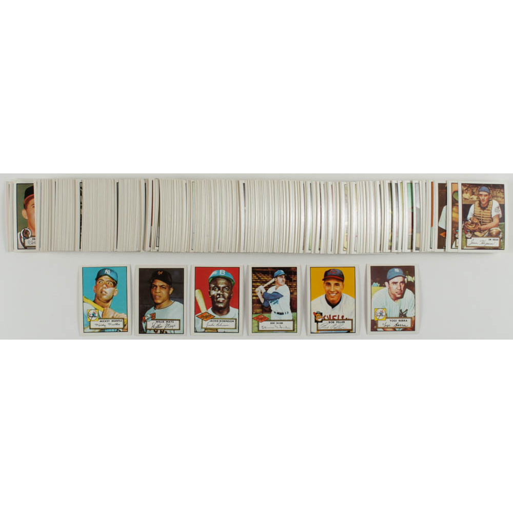 1983 Topps 1952 Reprint Baseball Cards Complete Set of (402) Cards With ...