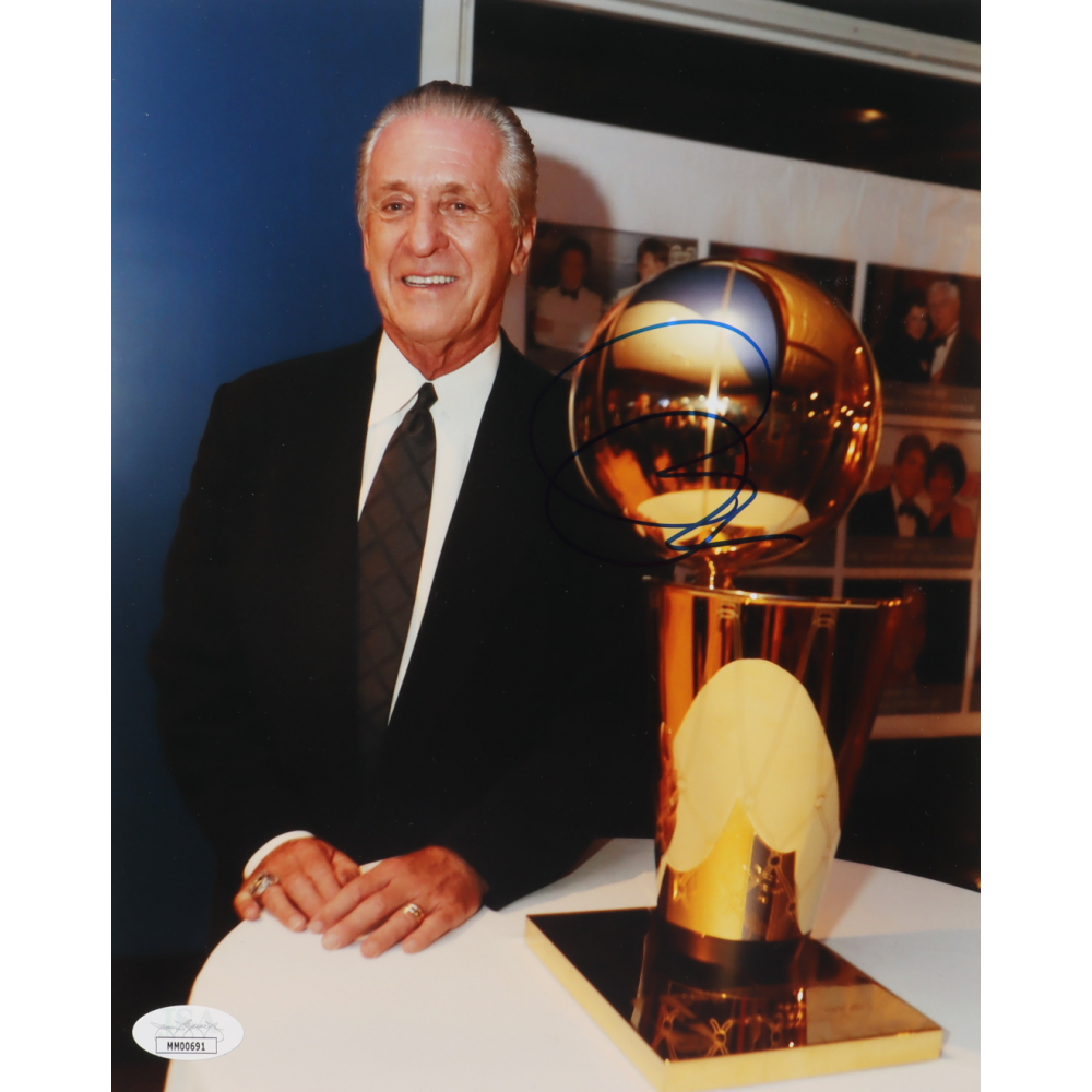 Pat Riley Signed 8x10 Photo (JSA COA) | Pristine Auction