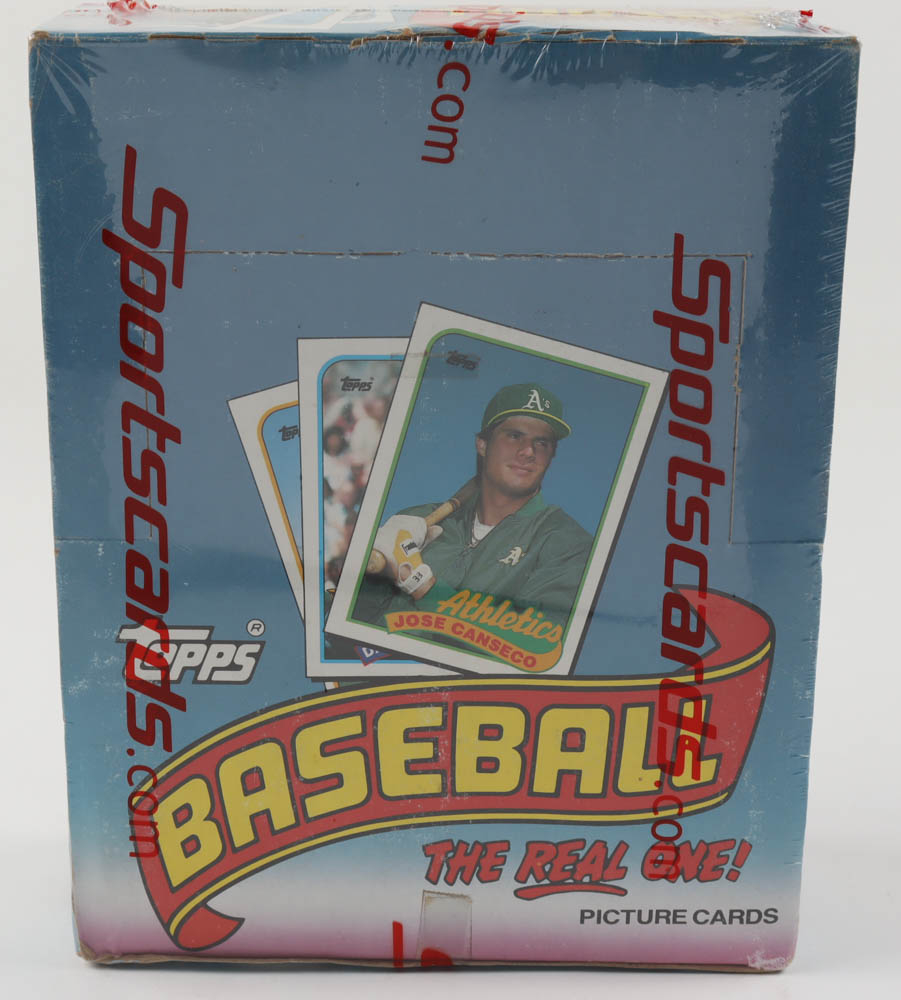 1989 Topps Baseball Box of (36) Wax Packs | Pristine Auction