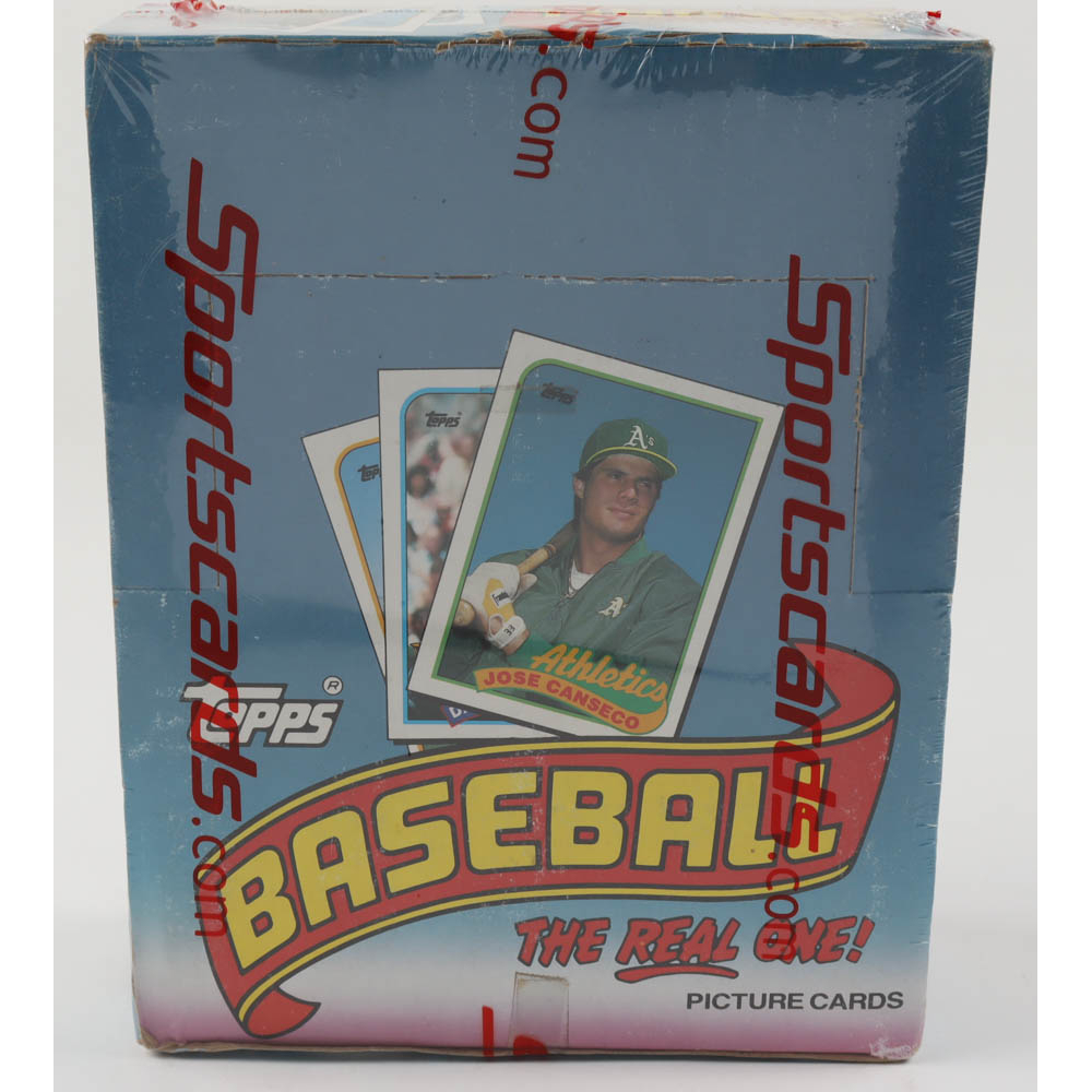 1989 Topps Baseball Box of (36) Wax Packs | Pristine Auction