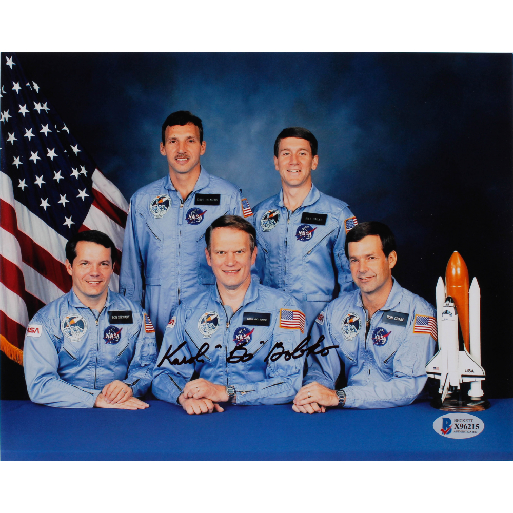 Karol J. "Bo" Bobko Signed 8x10 Photo (Beckett COA) | Pristine Auction