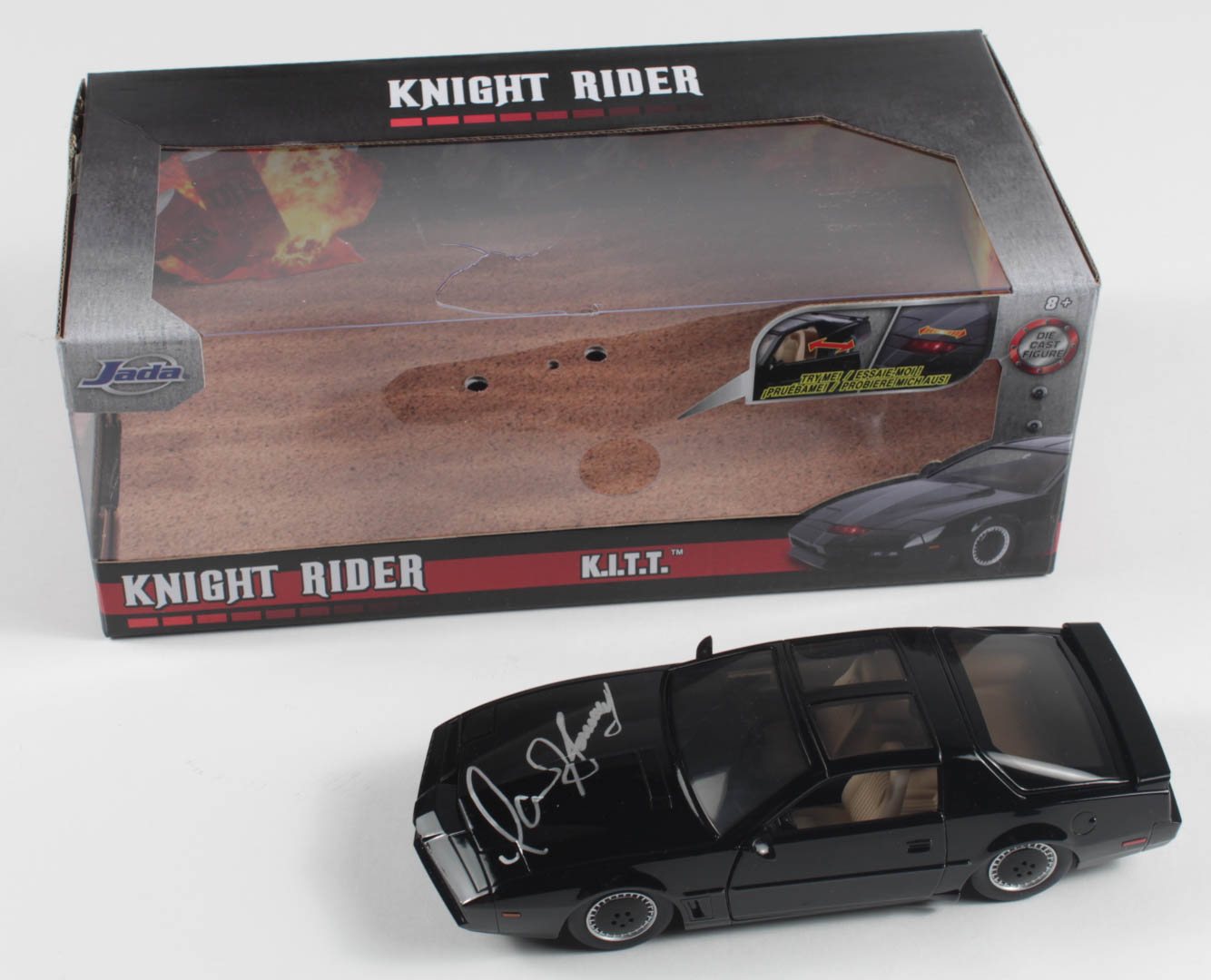 David Hasselhoff Signed "Knight Rider" KITT 1982 Pontiac Firebird Trans ...