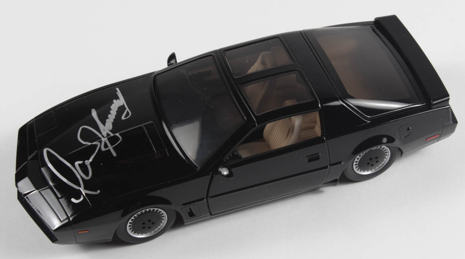David Hasselhoff Signed "Knight Rider" KITT 1982 Pontiac Firebird Trans ...