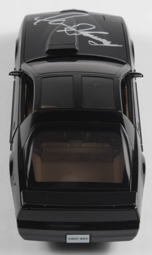 David Hasselhoff Signed "Knight Rider" KITT 1982 Pontiac Firebird Trans ...
