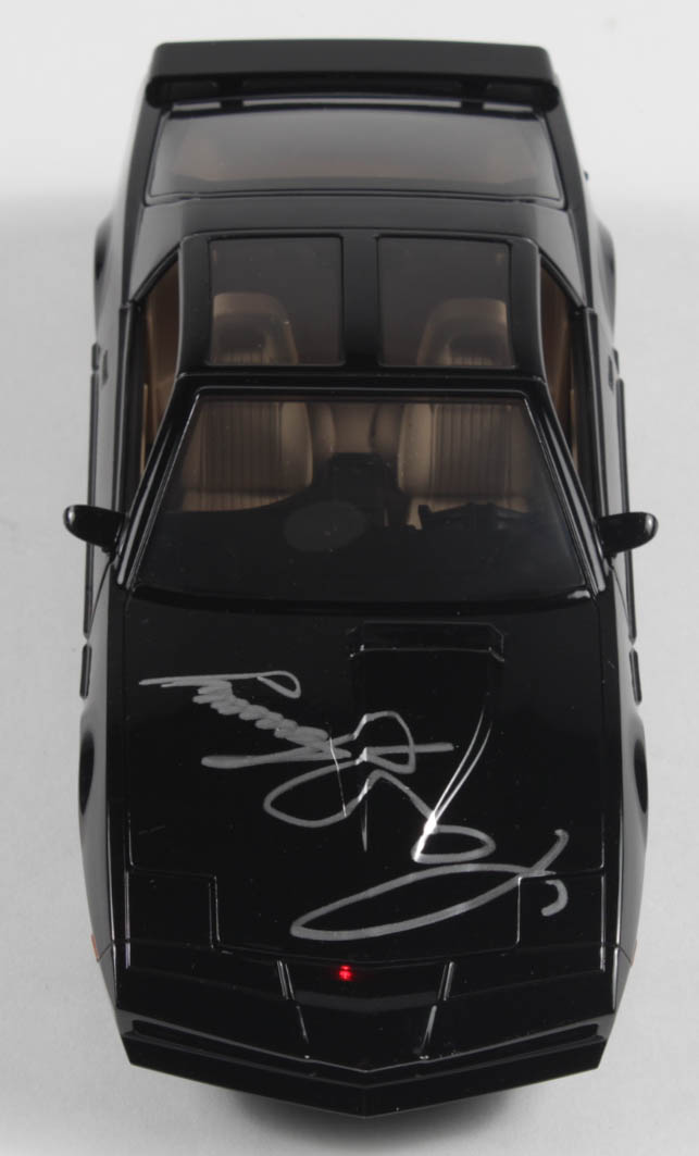 David Hasselhoff Signed "Knight Rider" KITT 1982 Pontiac Firebird Trans ...