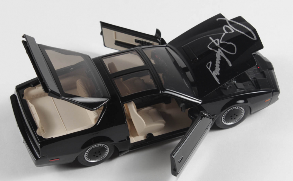 David Hasselhoff Signed "Knight Rider" KITT 1982 Pontiac Firebird Trans ...