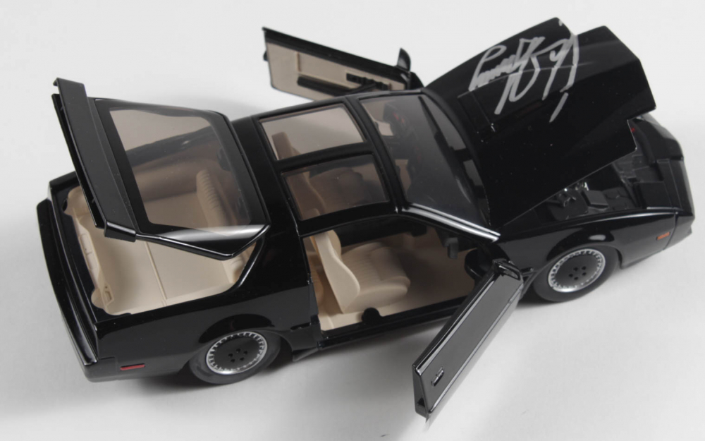 David Hasselhoff Signed "Knight Rider" KITT 1982 Pontiac Firebird Trans ...
