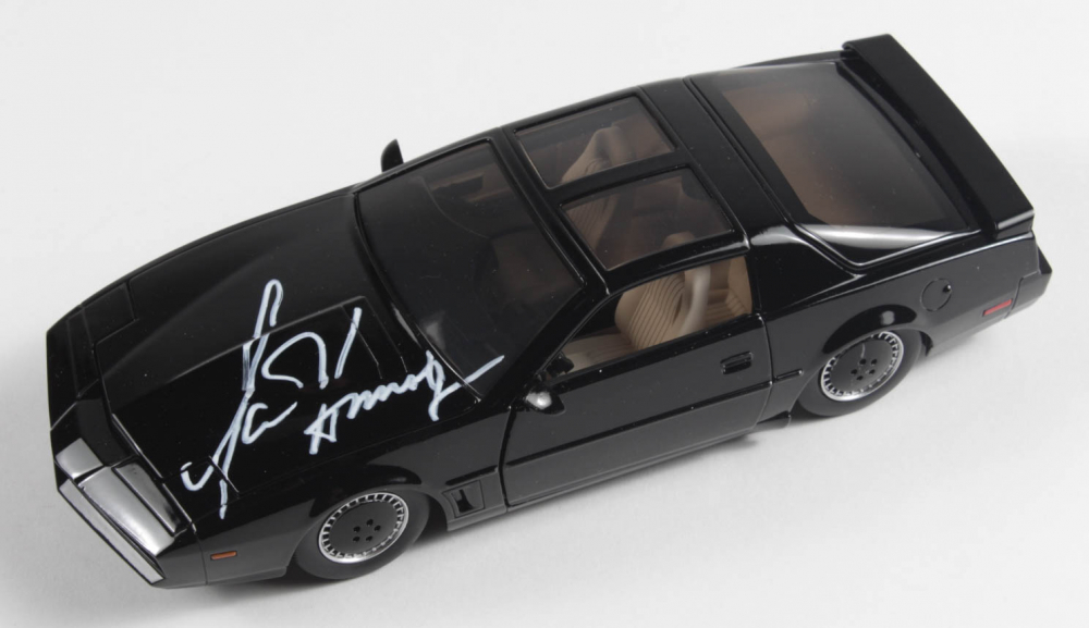 David Hasselhoff Signed "Knight Rider" KITT 1982 Pontiac Firebird Trans ...