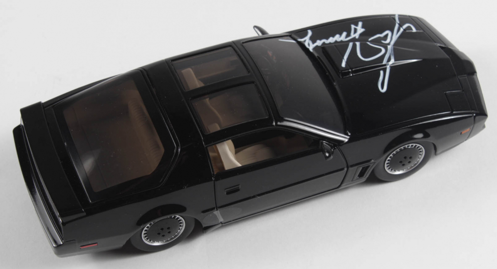 David Hasselhoff Signed "Knight Rider" KITT 1982 Pontiac Firebird Trans ...