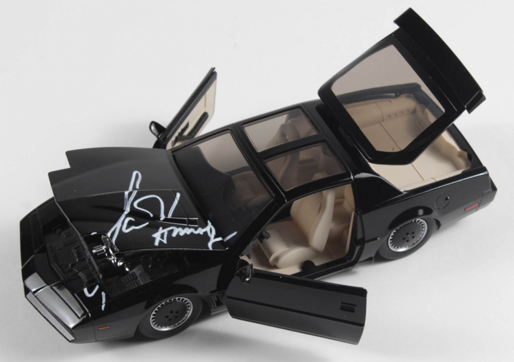 David Hasselhoff Signed "Knight Rider" KITT 1982 Pontiac Firebird Trans ...