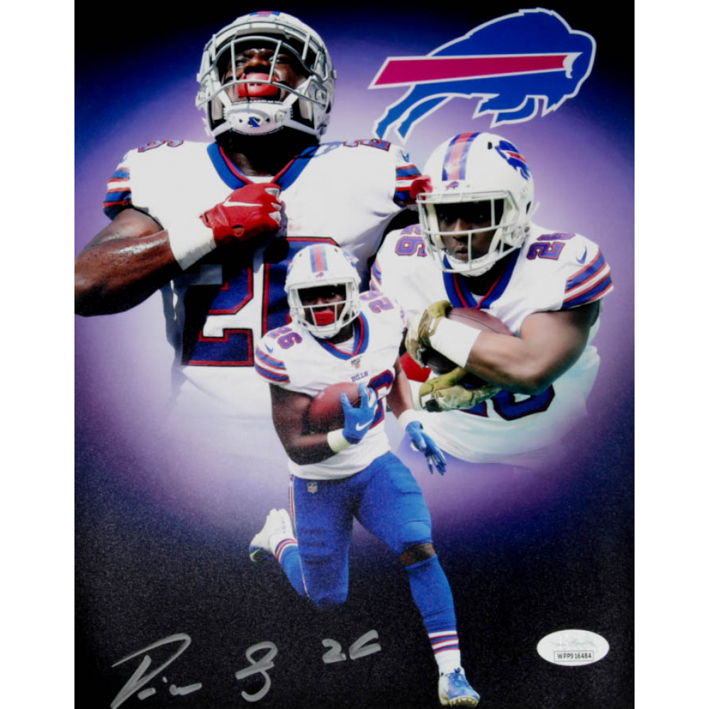 Devin Singletary Signed Bills 8x10 Photo (JSA COA) | Pristine Auction