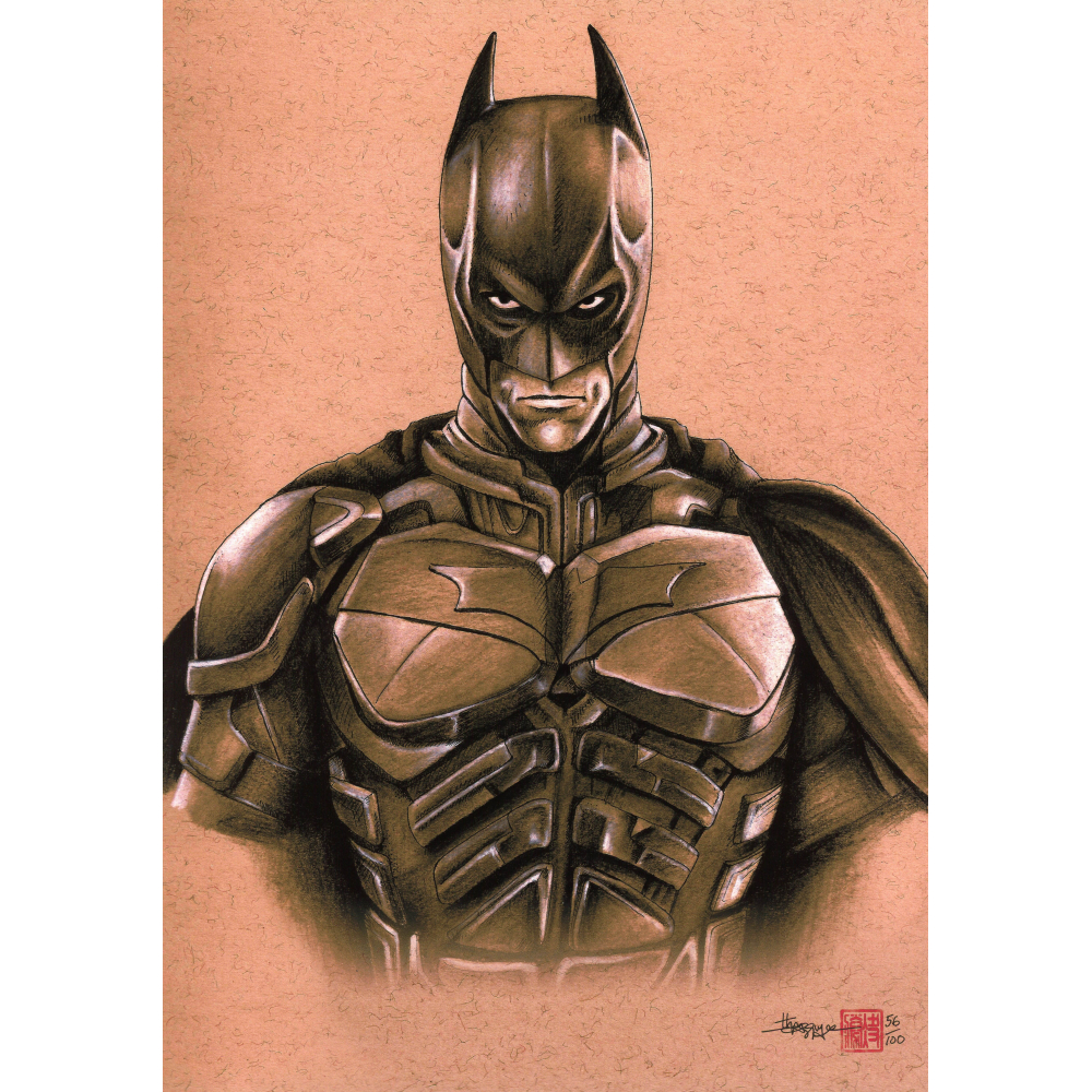 Thang Nguyen - Batman - "The Dark Knight" - DC Comics - 8x12 Signed ...
