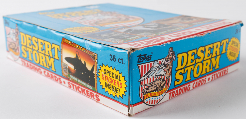 1991 Topps Desert Storm Series 1 Box with (36) Packs (See Description ...
