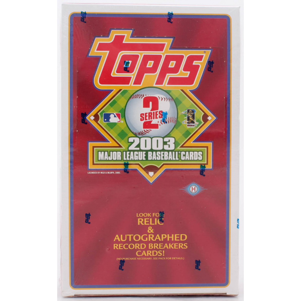 2003 Topps Series 2 Baseball Hobby Box with (36) Packs | Pristine Auction