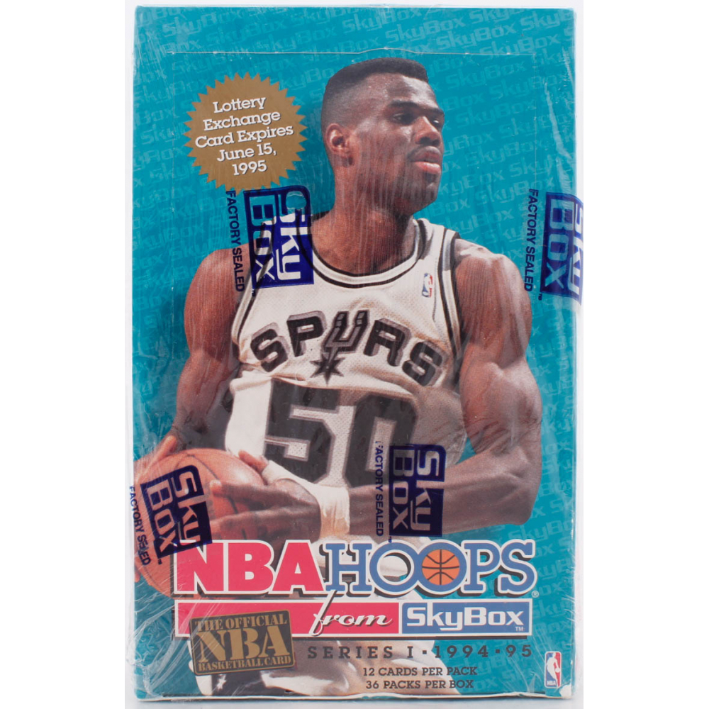 1994-95 Skybox Hoops Series 1 Basketball Hobby Box with (36) Packs ...