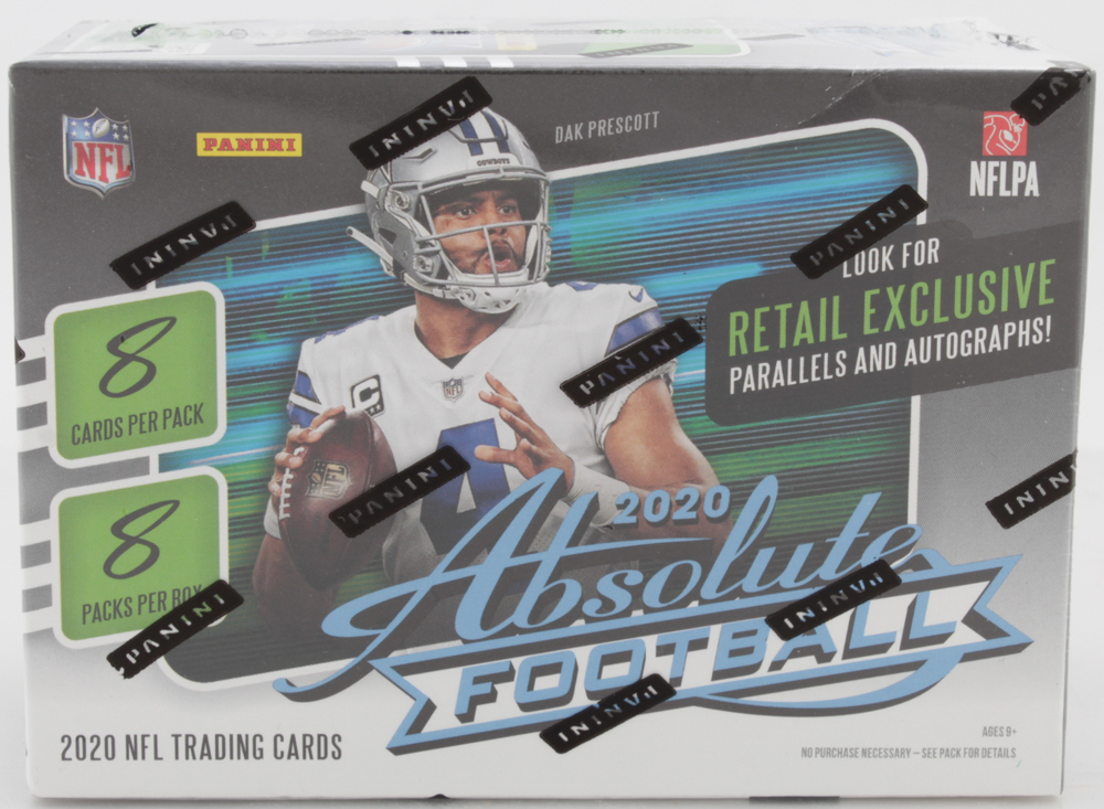 2020 Panini Absolute Football Blaster Box with (8) Packs | Pristine Auction