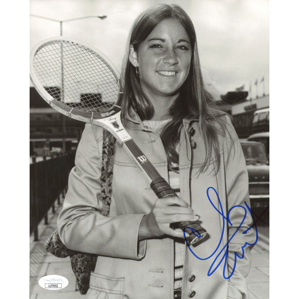 Chris Evert Signed 8x10 Photo (JSA COA) | Pristine Auction