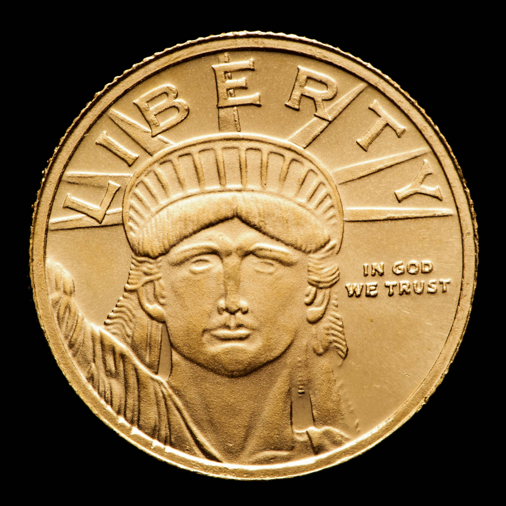 1/10 oz Statue of Liberty .9999 Fine Gold Bullion Round | Pristine Auction