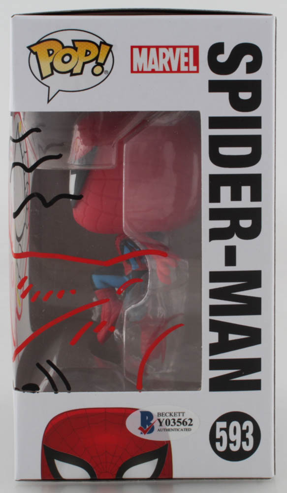 Sam De La Rosa Signed "Marvel 80 Years" Spider-Man #593 Funko Pop ...