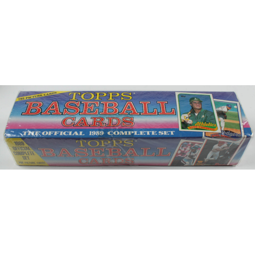 Complete Set of (792) 1989 Topps Baseball Cards | Pristine Auction