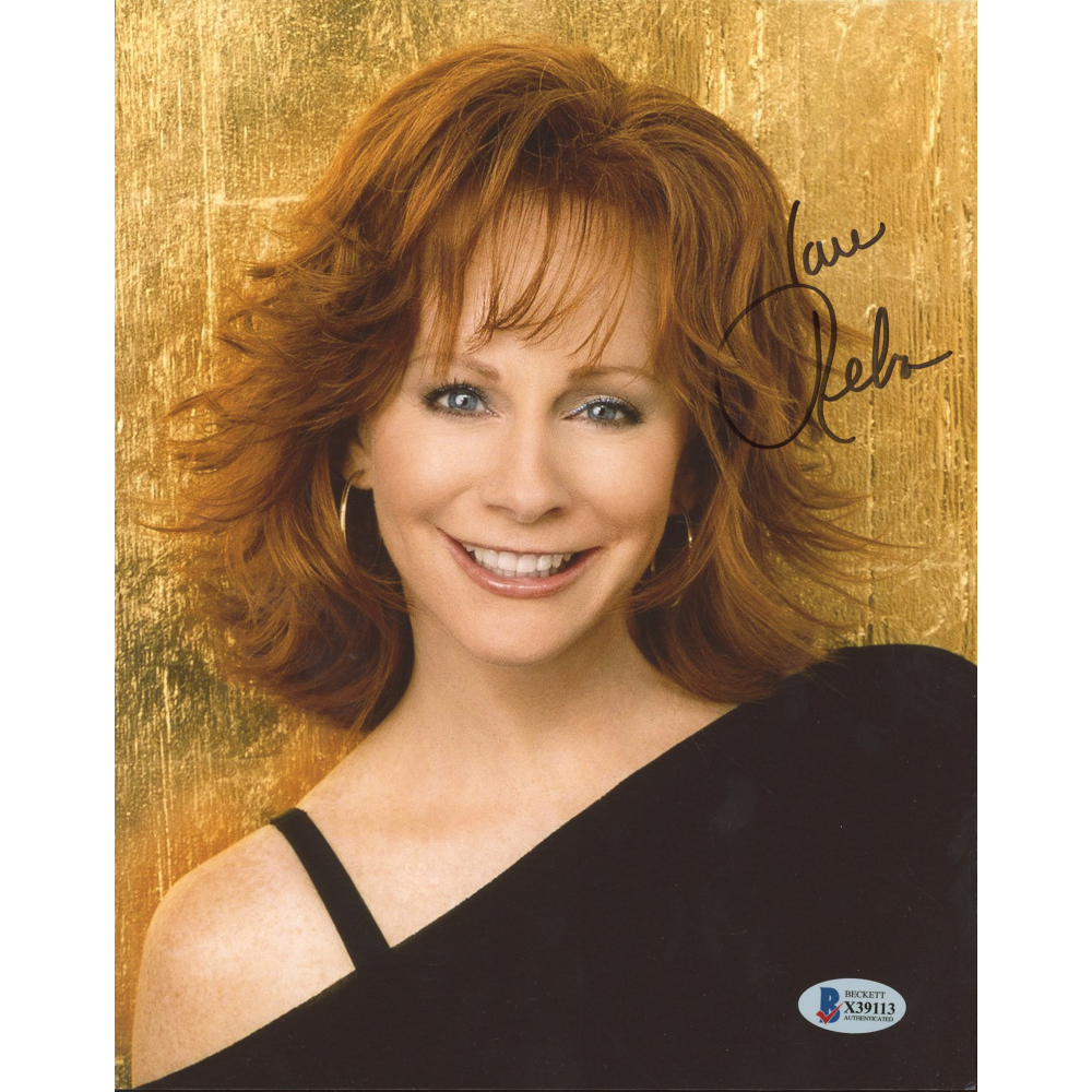 Reba McEntire Signed 8x10 Photo Inscribed "Love" (Beckett COA ...