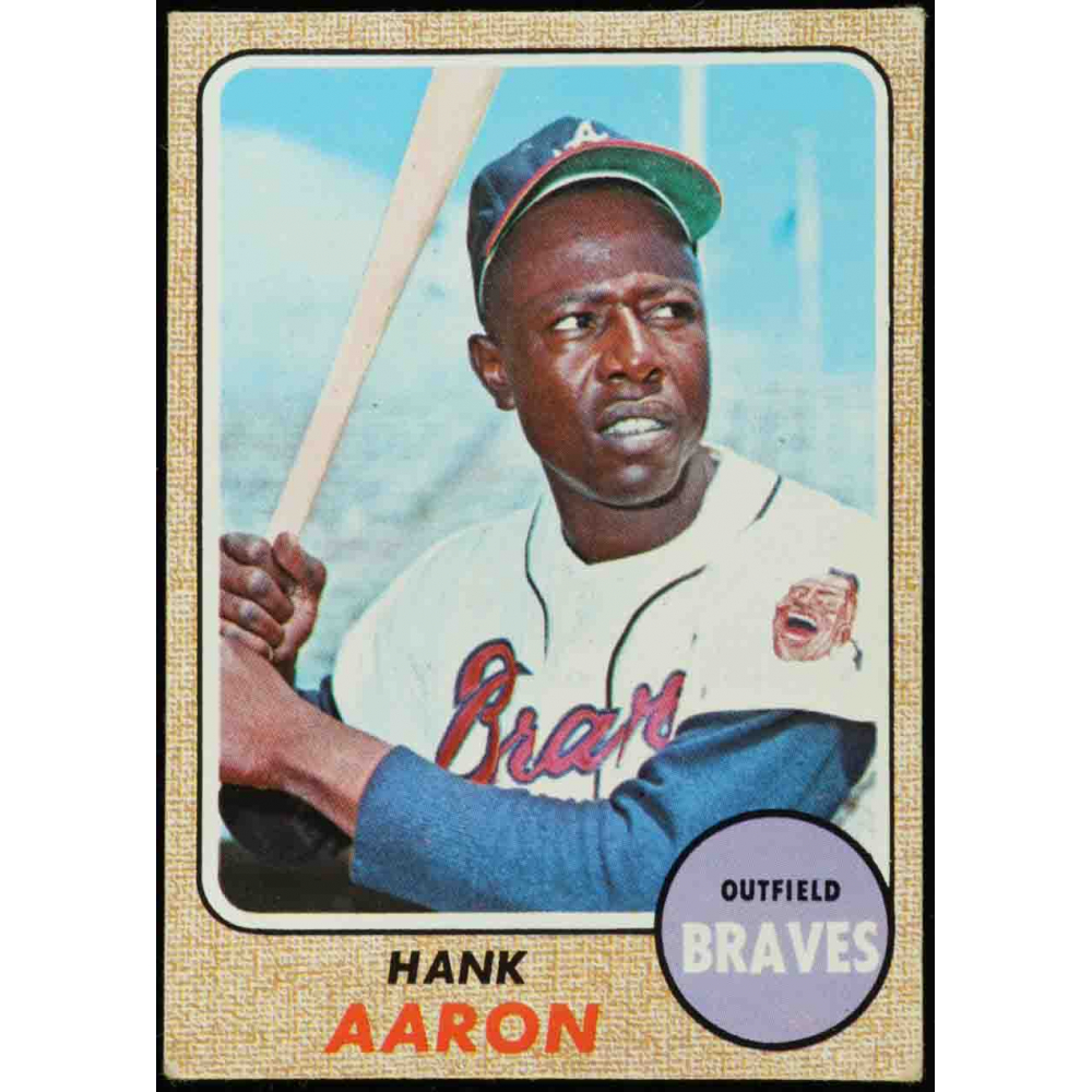 Hank Aaron 1968 Topps #110 | Pristine Auction