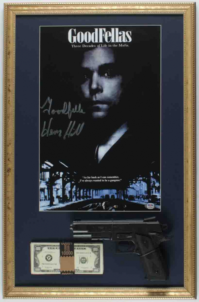 Henry Hill Signed "Goodfellas" 17x26 Custom Framed Photo Display ...