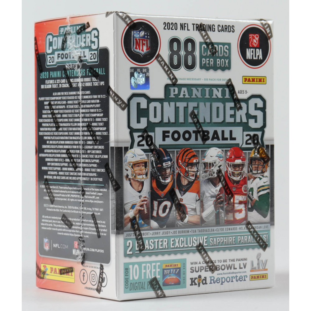 2020 Contenders NFL Football Fanatics Exclusive Blaster Box with (88 ...