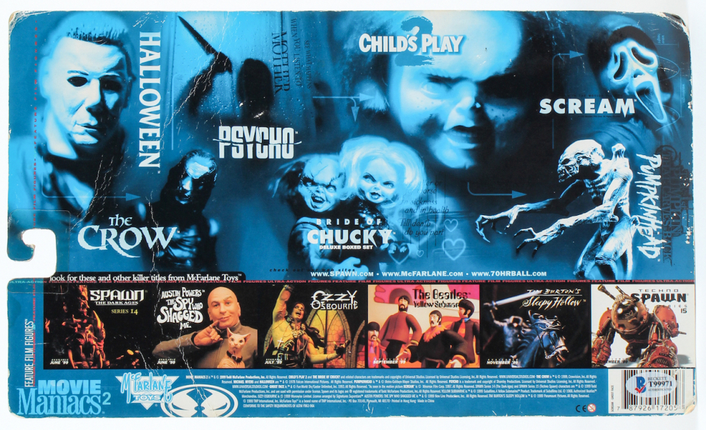 Wes Craven Signed "Scream" Action Figure (Beckett COA) | Pristine Auction