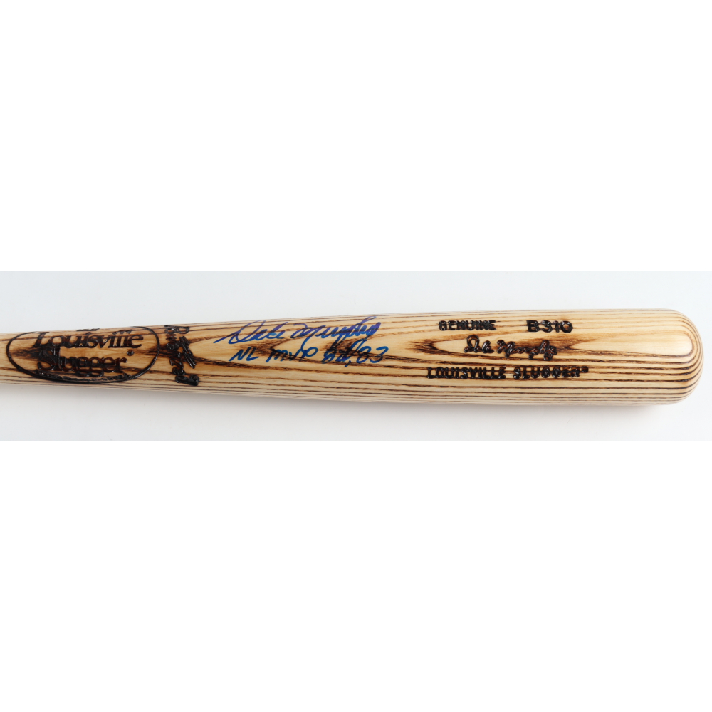 Dale Murphy Signed Louisville Slugger Baseball Bat Inscribed "NL MVP 82 ...