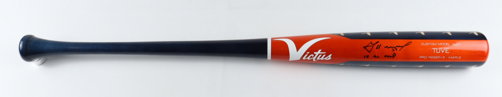 Jose Altuve Signed Victus JA27 Pro Reserve Engraved Baseball Bat ...