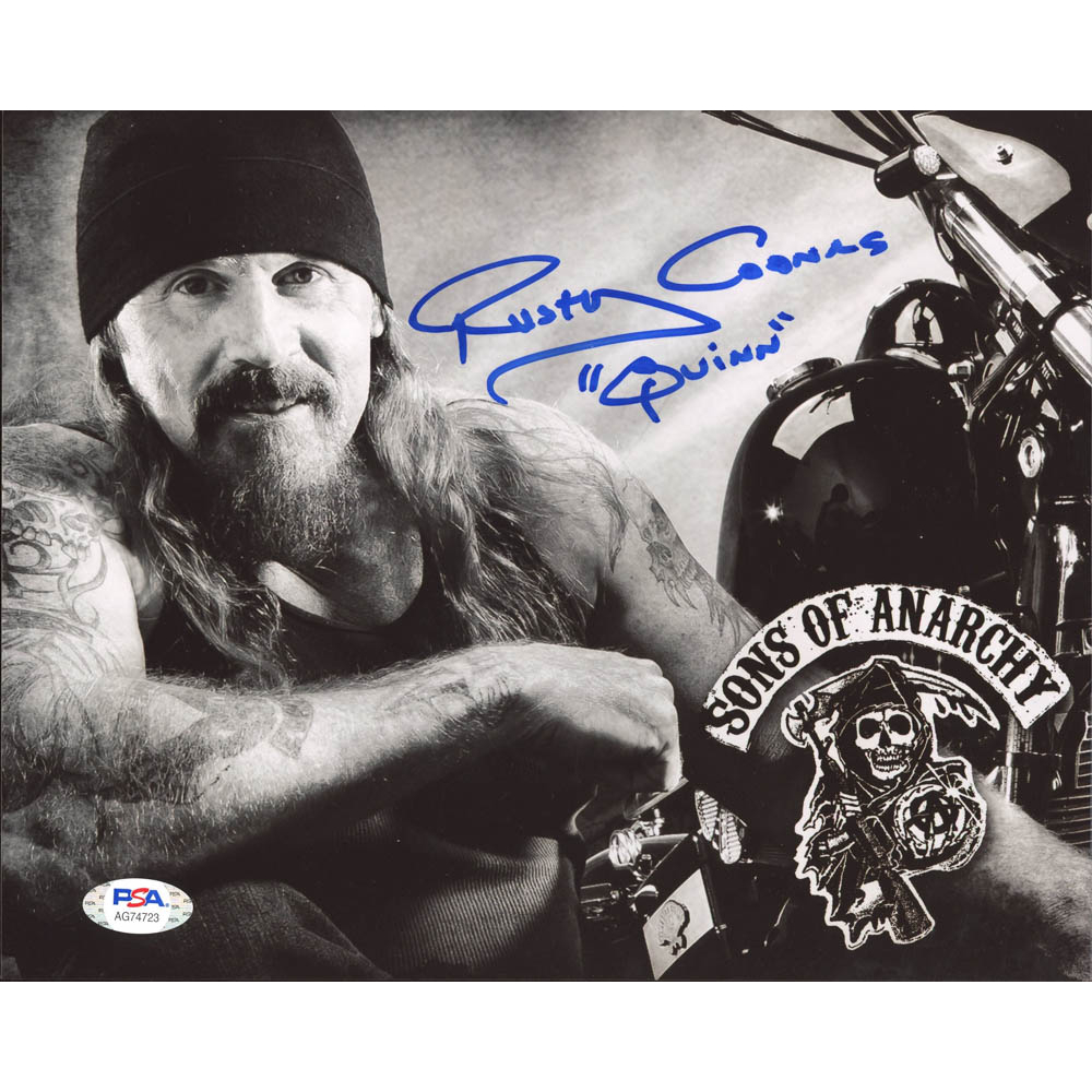 Rusty Coones Signed "Sons of Anarchy" 8x10 Photo Inscribed "Quinn" (PSA ...